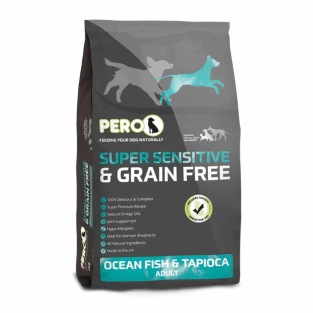 Super Sensitive & Grain Free – Ocean Fish & Tapioca - Greens of Mendip ...